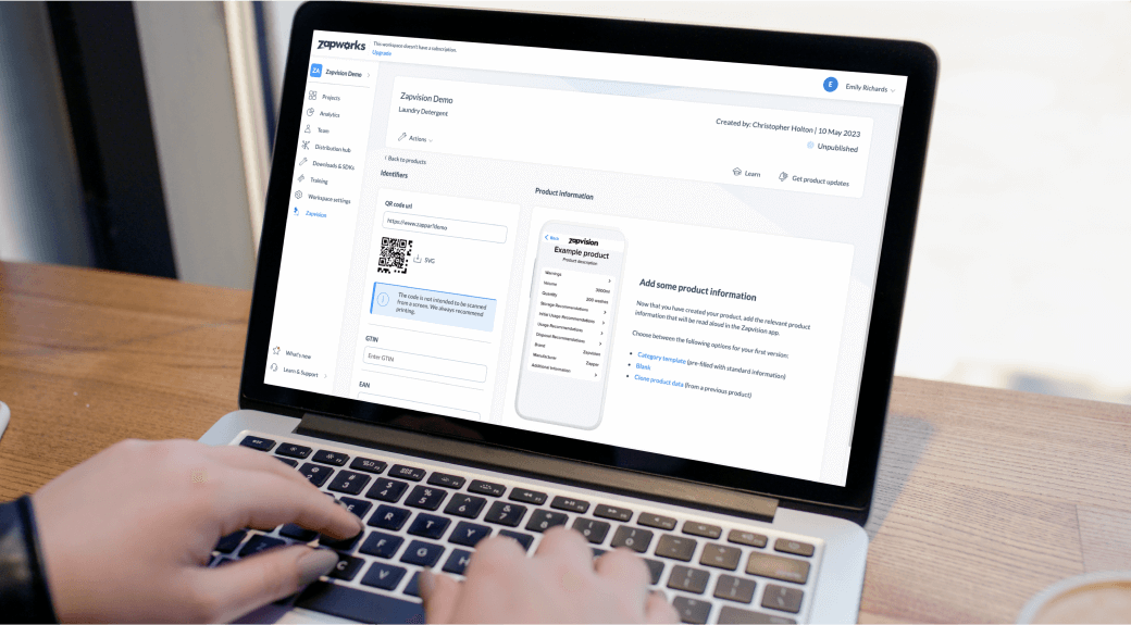 Zapvision: Accessible QR Codes for the Blind and Partially Sighted