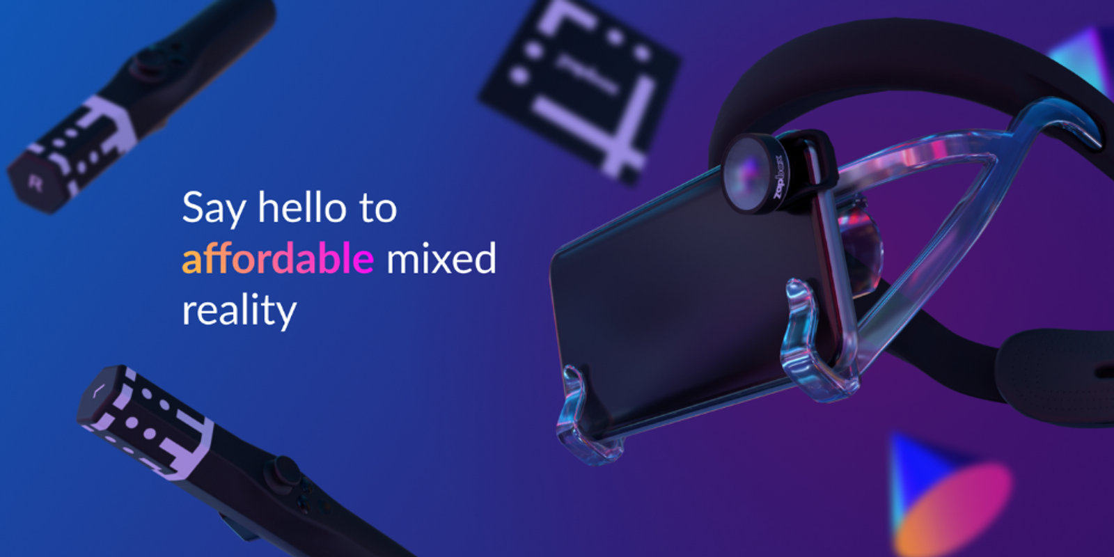 Affordable mixed reality is here: Zapbox AWE launch | Zappar Blog