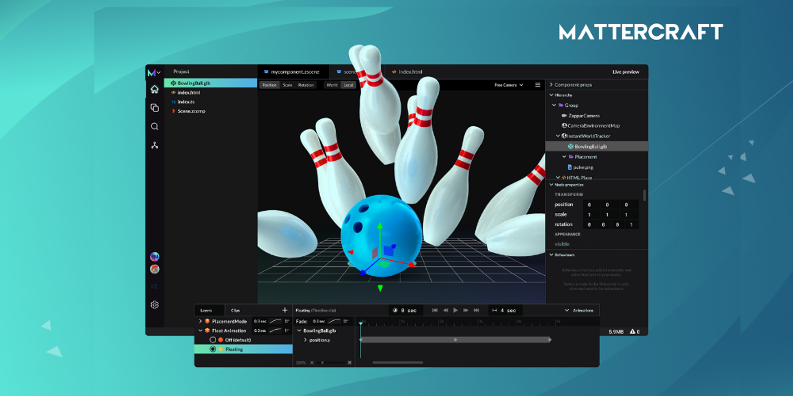 Announcing Mattercraft: The Future of 3D Web Tooling (Now in Open Beta) | Zappar Blog