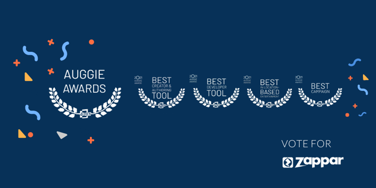 Zappar up for 5 awards at the Auggies 2021 | Zappar Blog