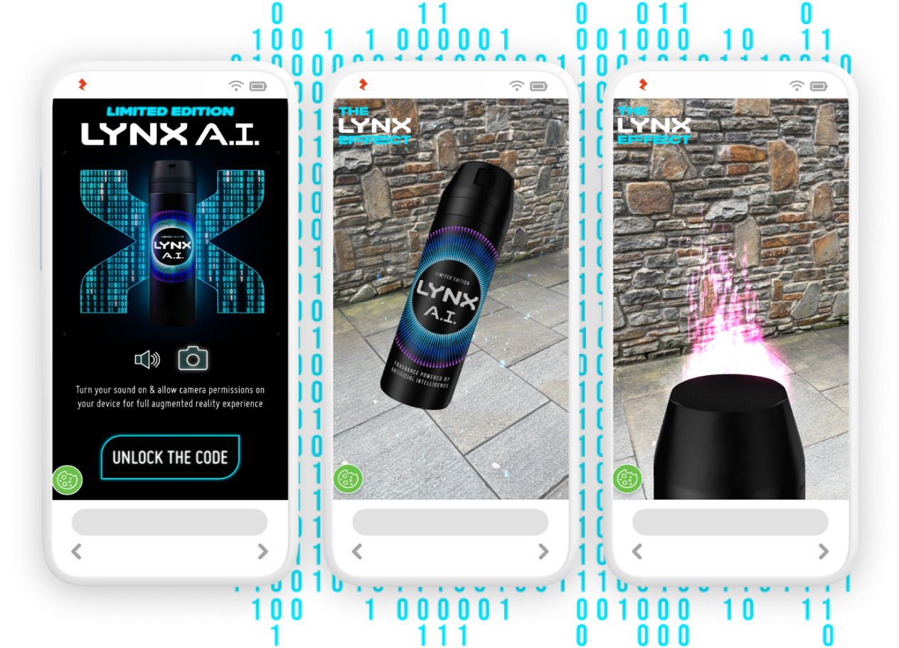 How Unilever used AR to launch their latest Lynx product