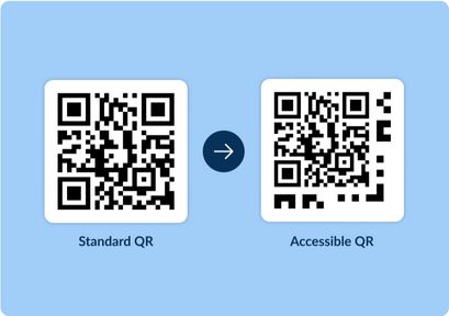 Zapvision: Accessible QR Codes for people who are blind or have low vision